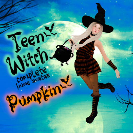 Second Life Marketplace - Pumpkin Witch